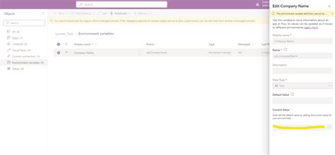 Dataverse Solution Import Error Environment Variable Value Cannot Be An Empty String