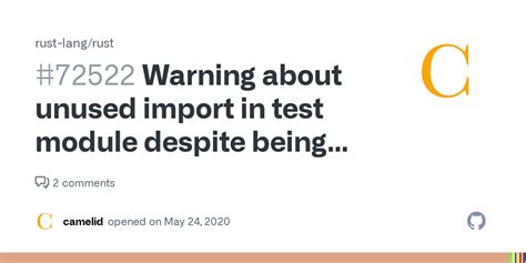 Warning About Unused Import In Test Module Despite Being Used In A Test