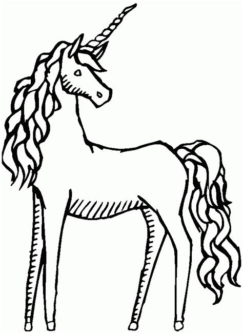 Simple Static Uncolored Unicorn Tattoo Design Tattooimages Biz