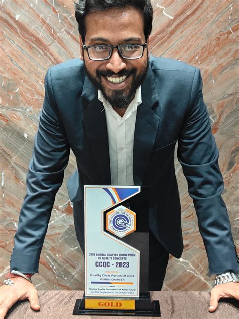 sudip paul on linkedin qualityconcepts ccqc2023 goldaward