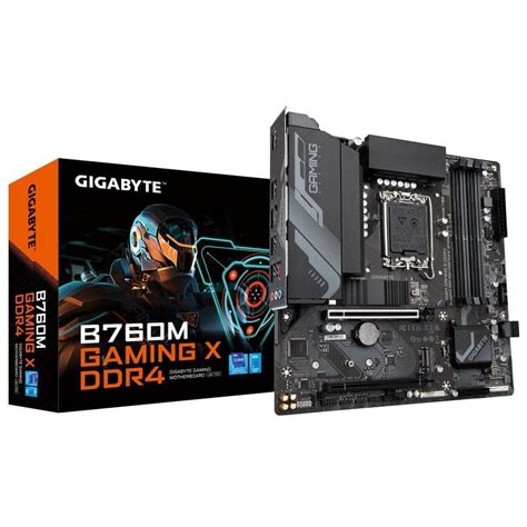 Motherboard Gigabyte B760m Gaming X Ddr4 Pccomponentes Pt
