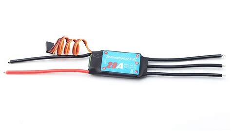 Bidirectional Esc 20a 30a 40a 50a 60a Brushless Esc For Remote Control Ship Pneumatic Underwater
