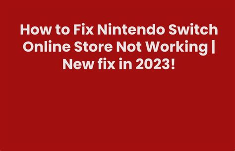 Error Code 2811 7429 Nintendo Switch Error Code