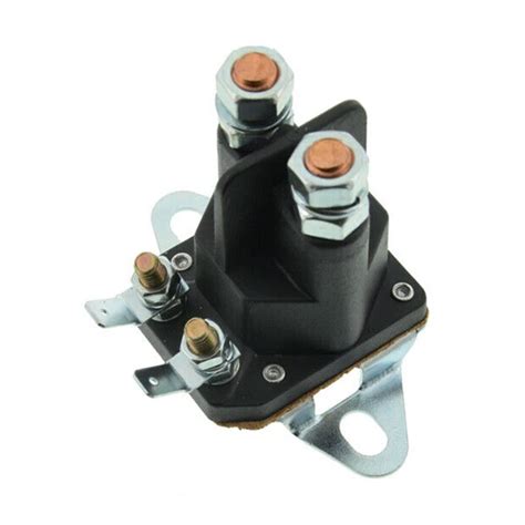 Uk Universal Magnetic Switch Ride On Mower 12v 4 Connections Lawn