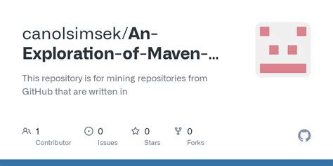 Github Canolsimsekan Exploration Of Maven Based Java Repositories