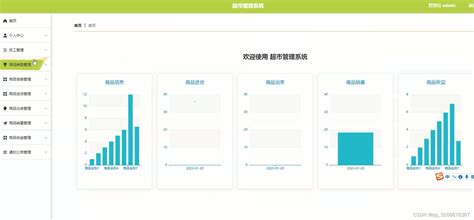 Vue Springboot Echart超市进销存统计系统7u84lspringbootvueecharts如何在管理员界面收入统计 Csdn博客