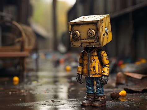 Premium Ai Image Tiny Tech Marvels Adorable Small Robots At Work