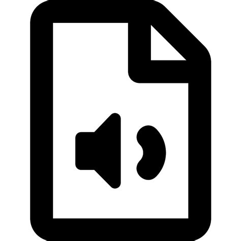 File Audio Vector SVG Icon SVG Repo