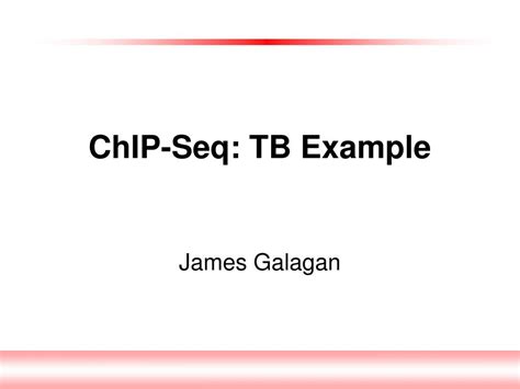 PPT ChIP Seq TB Example PowerPoint Presentation Free Download ID