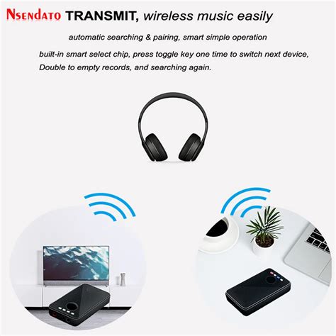 In Mm Jack Stereo Bluetooth Transmitter Receiver Adaptador Bluetooth Wireless Audio