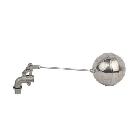 Shut Off Equilibrium Stainless Steel Stem Lever Control Water Tank Float Valve Float Valve And