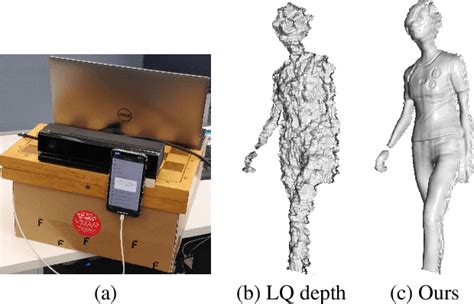 Self Supervised Depth Denoising Using Lower And Higher Quality Rgb D Sensors