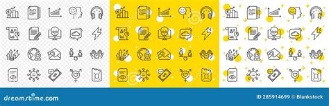 Outline Set Of Pie Chart Inflation And Analytics Chart Line Icons For Web App Pictogram Icon