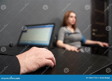 Process Of Doing Lie Detector Test Stock Image Image Of Polygraph Chart