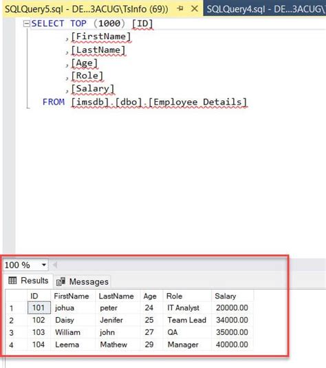How To Create A Table In Sql Server Management Studio