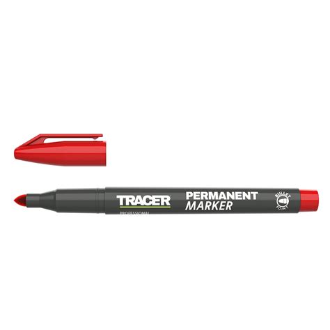 Tracer Permanent Marker Red The Home Depot Canada