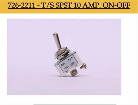 Metal Spst Toggle Switch 10a At ₹ 87piece In Pune Id 2855112622173