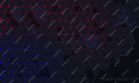 Premium Vector Abstract Background With Geometric Line Pattern Vector