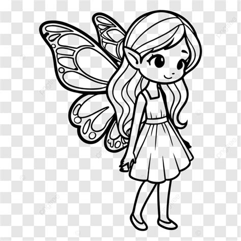 Fairy Clip Art Black And White Silhouette Fairy Png