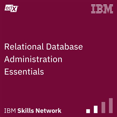Relational Database Administration Essentials Credly