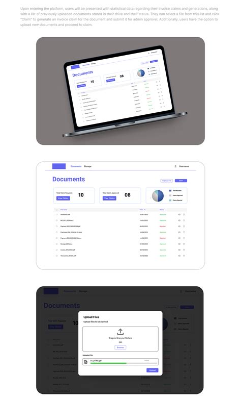 Invoiceease Data Extraction Platform Behance