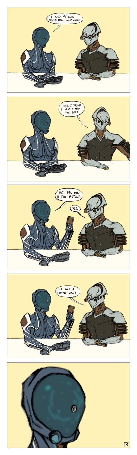 Mag Remembers Why She Never Talks To Volt R Warframe
