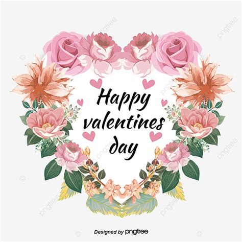 발렌타인 데이 낭만적 인 사랑 일러스트 손으로 그린 텍스트 상자 패션 발렌타인 데이 낭만적이다 사랑 Png 일러스트 및 Psd 이미지 무료 다운로드 Pngtree