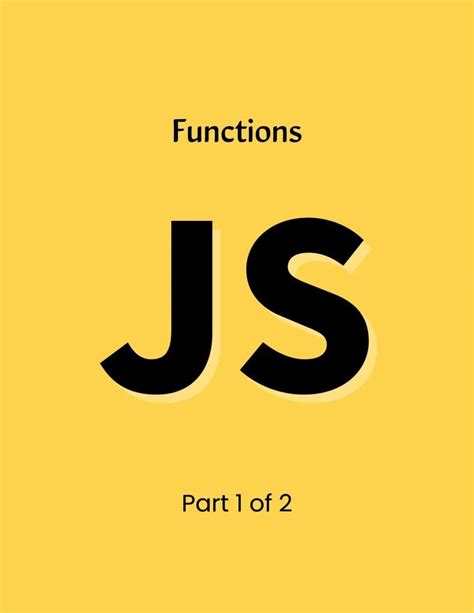 Simple Explanation Of Functions In Javascript Part 1 Rprogramming