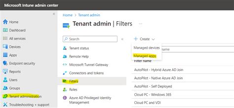 Managed Apps Filters In Intune For Mam Mr T Bone´s Blog
