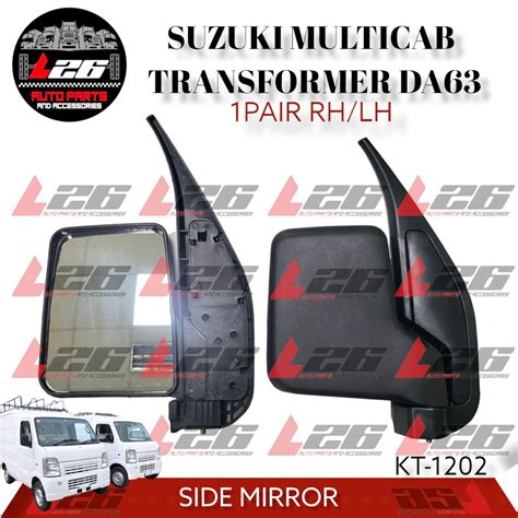 Kt 1202 Suzuki Transformer K6a Da63t Da63 Multicab Pick Up Side Mirror