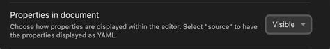 Display Properties From YAML Within Note Help Obsidian Forum