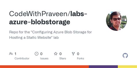 Github Codewithpraveenlabs Azure Blobstorage Repo For The