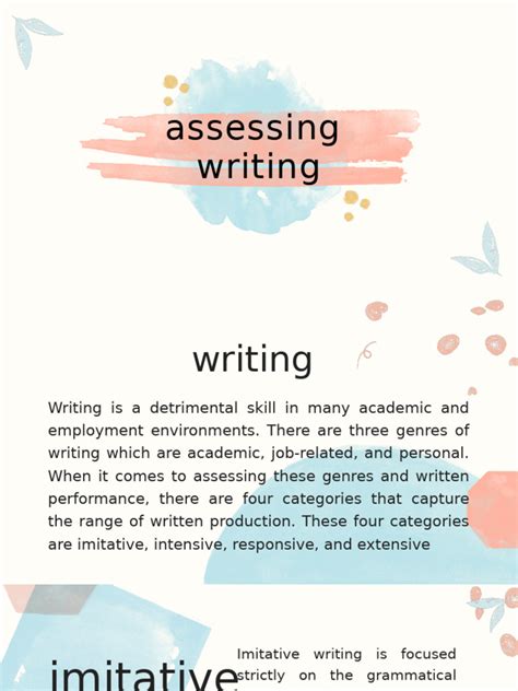 Assessing Writing Pdf Question Essays