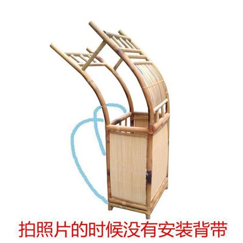 书生背篓宁采臣背篓竹制书童箱行脚僧状元古装道具竹编徒步背包 阿里巴巴