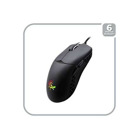 Ducky Feather Blue Edition RGB Lightweight Gaming Mouse