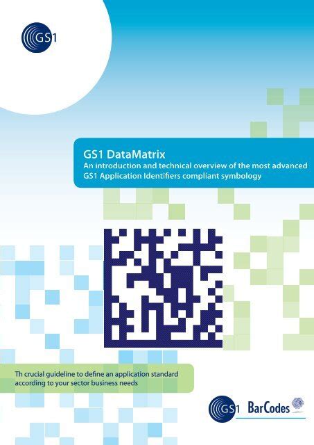 GS1 DataMatrix Introduction And Technical Overview PDF