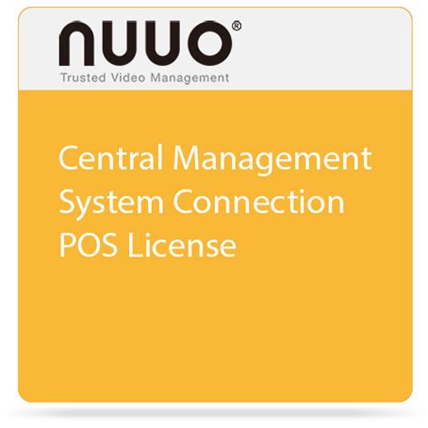 nuuo central management system connection pos license ncs cn pos