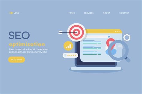 Premium Vector SEO Optimization Concept