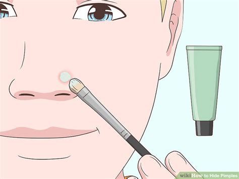 Ways To Hide Pimples WikiHow