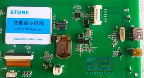 10 1” hmi intelligent tft lcd module display panel and touchscreen