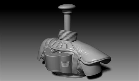 3d File Scout Trooper Commander With Pauldron Stand Helmet 🪖・3d Printable Model To Download・cults