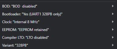 Atmega328 Unable To Upload Code Atmega328PB MU Arduino Stack Exchange