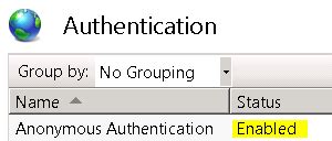 Iis How To Allow Anonymous Access To Web Site On Iis Stack Overflow