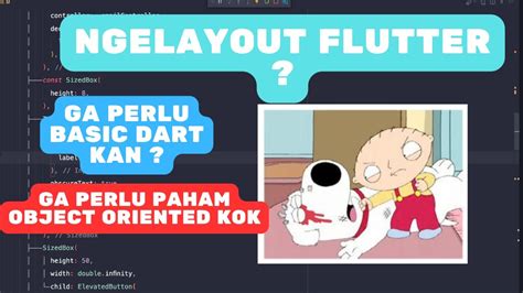 Belajar Dart For Flutter Yuk Mulai Nge Layout Youtube