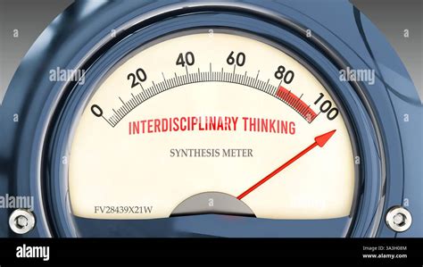 Interdisciplinary Thinking And Synthesis Meter That Is Hitting A Full