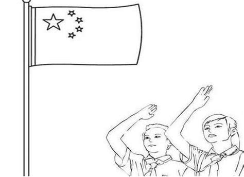 敬礼标准动作简笔画背影（19张） 简笔画图片大全