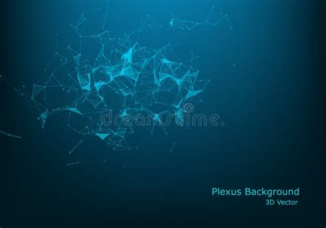 Abstract Digital Background Big Data Visualization Network Connection