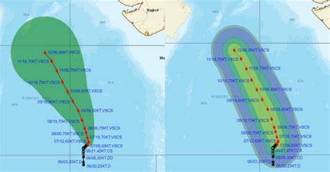 Severe Cyclone Biparjoy Has Intensified Into A Very Severe Cyclonic