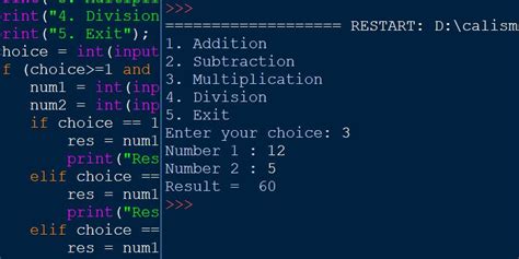 Creating A Simple Calculator Application In Python