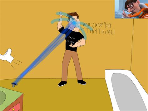 Curse You Tiny Toilet By Tsarewan On Deviantart
